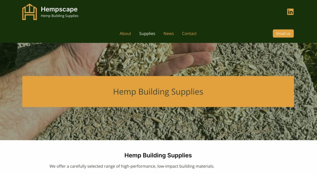 Hempscape | Hemp Building Supplies